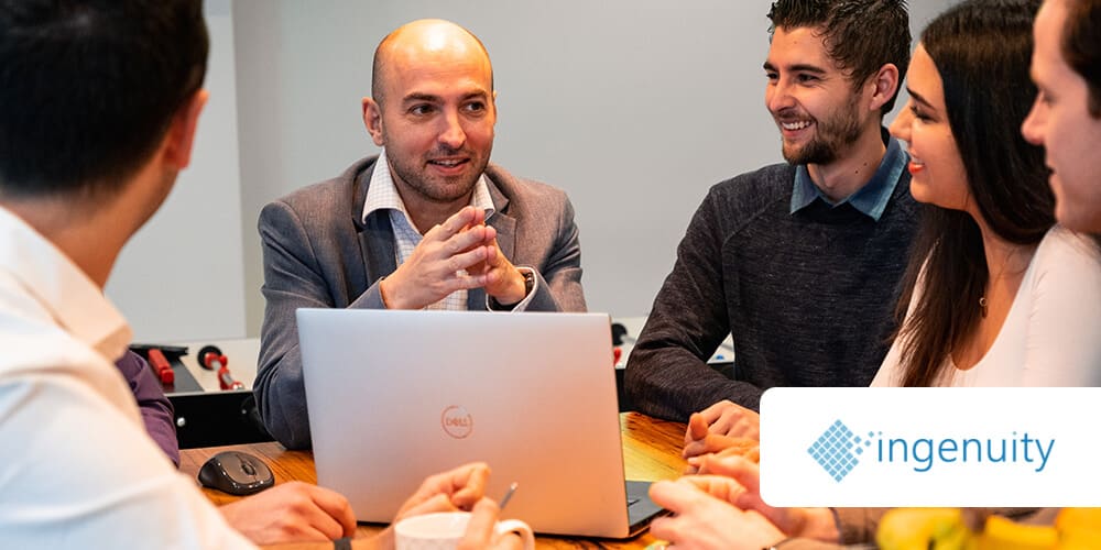 [Case Study] How we designed the stunning new logo for Ingenuity ...